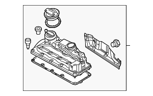 2009-2015 Volkswagen Valve Cover 03L-103-469 | VW Direct Auto Parts