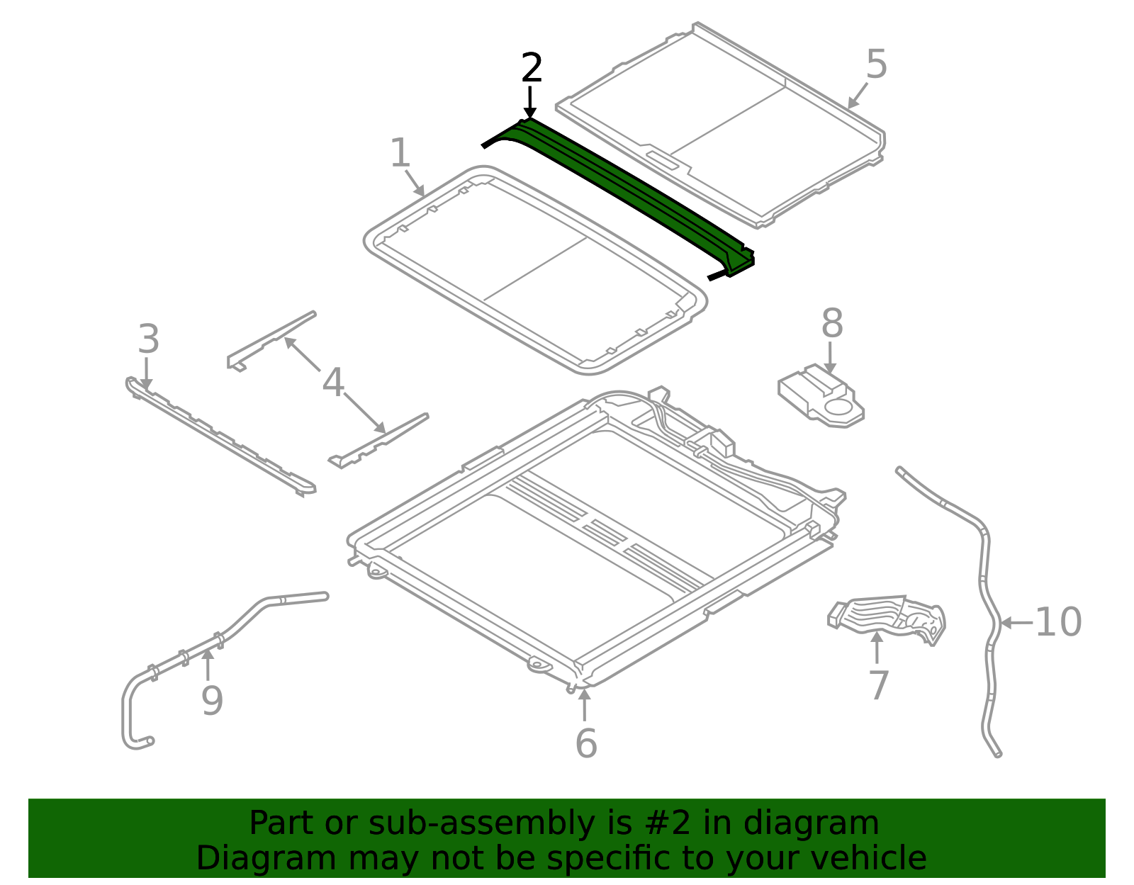 Drip Channel 05137559AD | Mopar Parts Canada