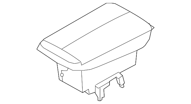 2018-2020 Genesis G80 Armrest 84660-B1DB0-SG2 | QuirkParts