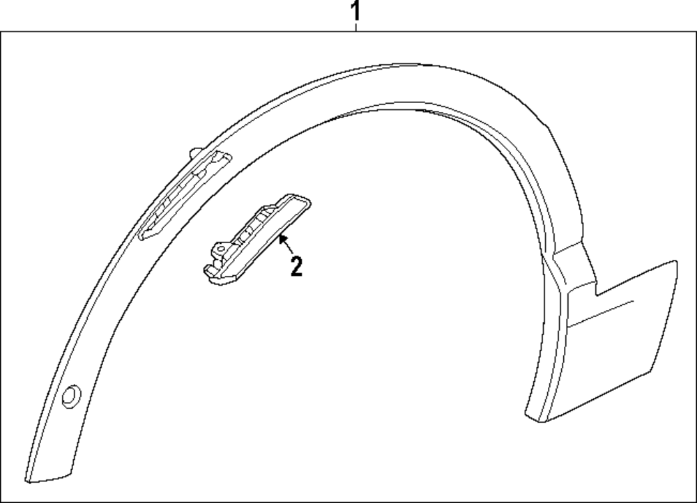 85656422 - Wheel Opening Molding | Partners Chevy