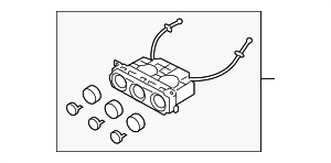 2014-2017 Subaru Dash Control Unit 72311FJ500 | QuirkParts