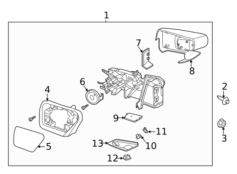 Mirrors for 2025 Ford F-150 | Fairway Ford OEM Parts