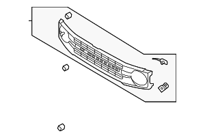 2021-2025 Ford Bronco | Grille | M2DZ-8200-AA | Walls' Ford Parts