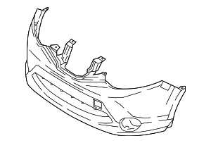 2017-2019 Nissan Bumper Cover 62022-6MA0H | Nissan Parts Store