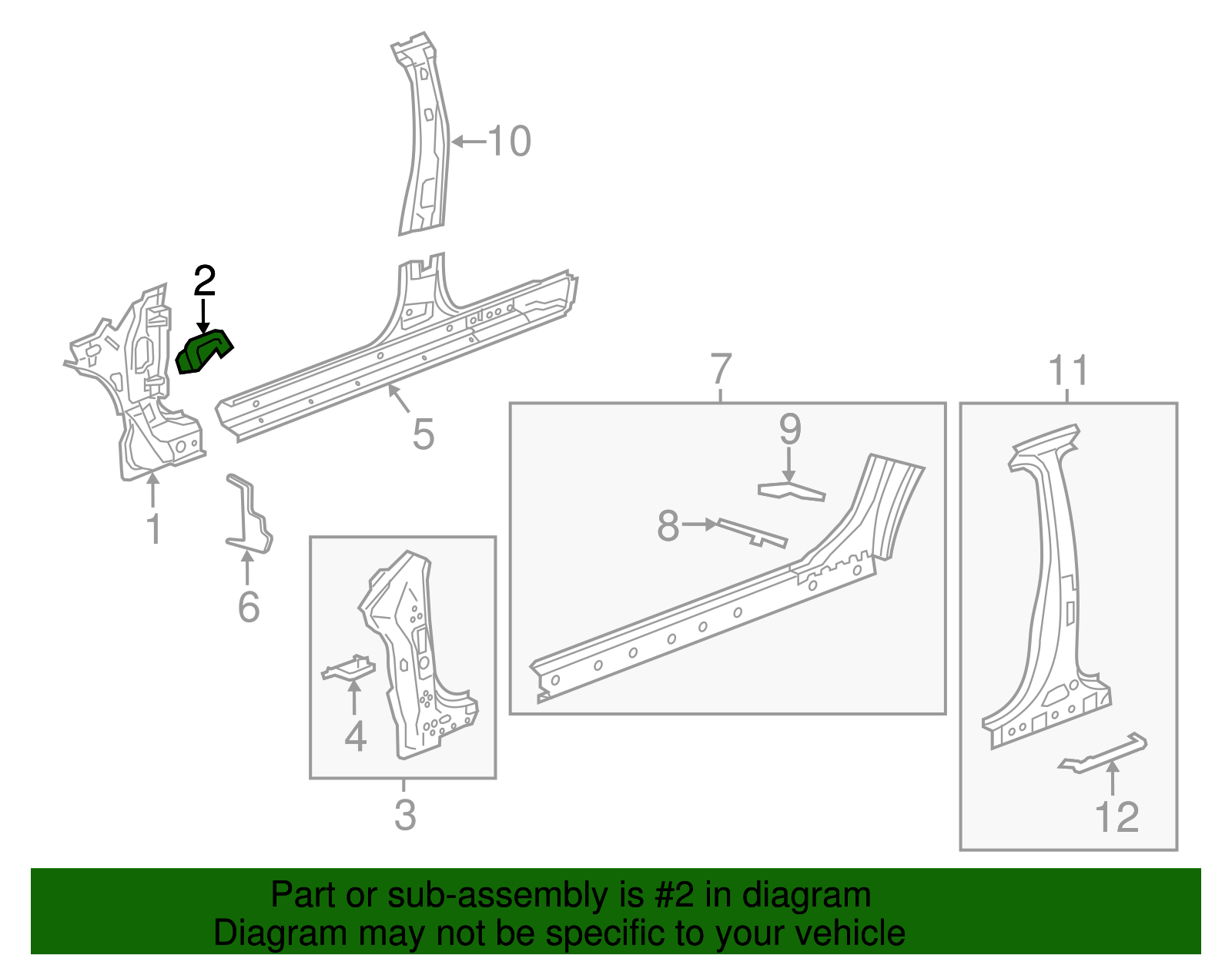 2011-2019 GM Passenger Side Plenum Side Drain Valve 13308342 | GM Parts ...