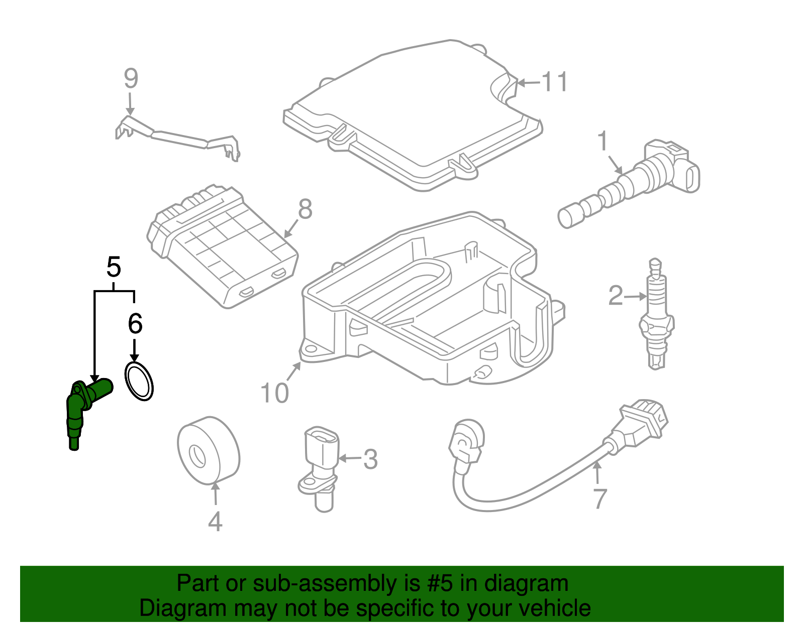 077-905-381-F - Crankshaft Position Sensor 2000-2009 Audi | Audi OEM ...