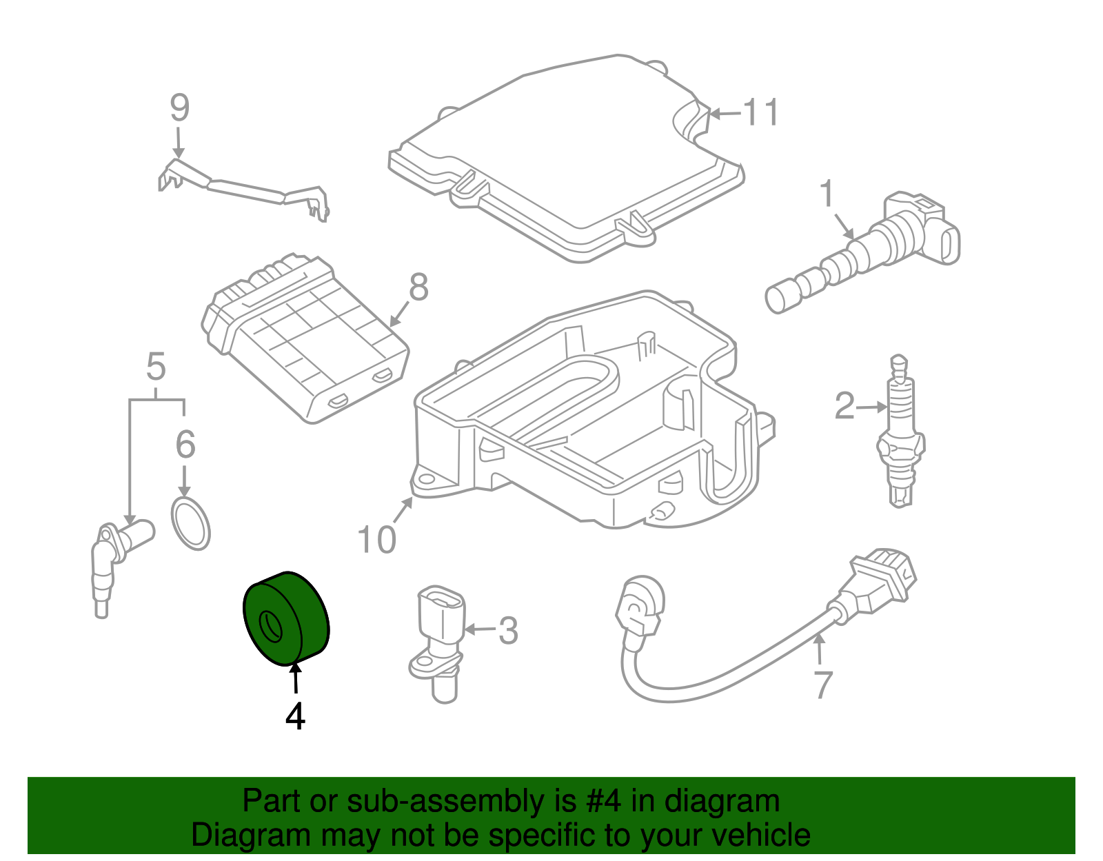 2004-2009 Audi Rotor 079-905-234-B | Audi USA Parts