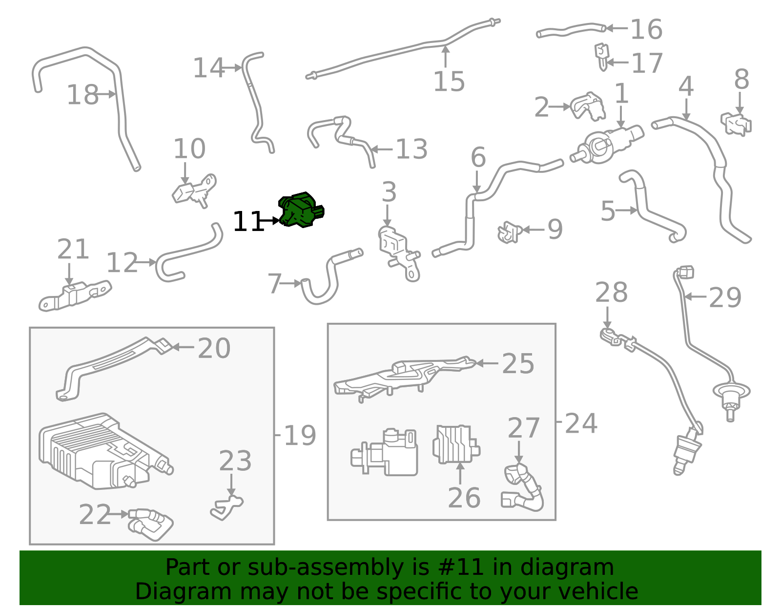 2023-2025 Toyota Regulator Valve 25819-F0010 | Bam Wholesale Parts