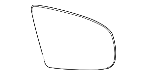 51167174988 - 2007-2014 BMW Mirror Glass (51-16-7-174-988) | BMW of ...
