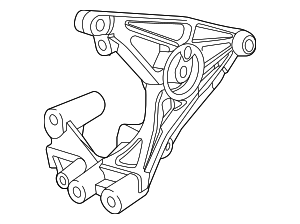 2004-2017 GM Alternator and Drive Belt Tensioner Bracket 12692949 ...