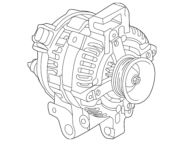 2010-2016 GM Alternator 13597236 | Capital Chevy Parts