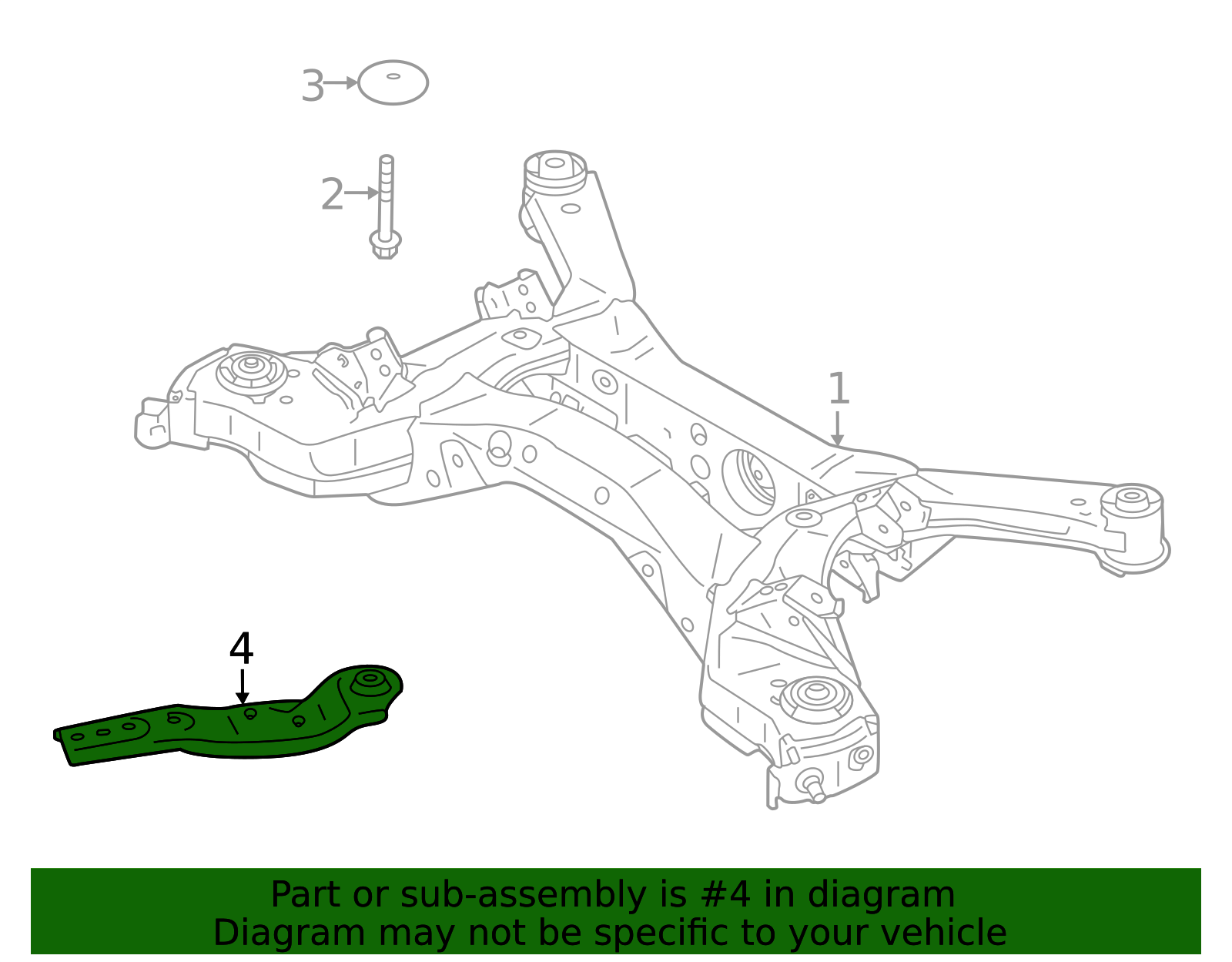 2021-2025 Nissan Rogue Stay Bracket 55451-6RA0A | Nissan Parts Central