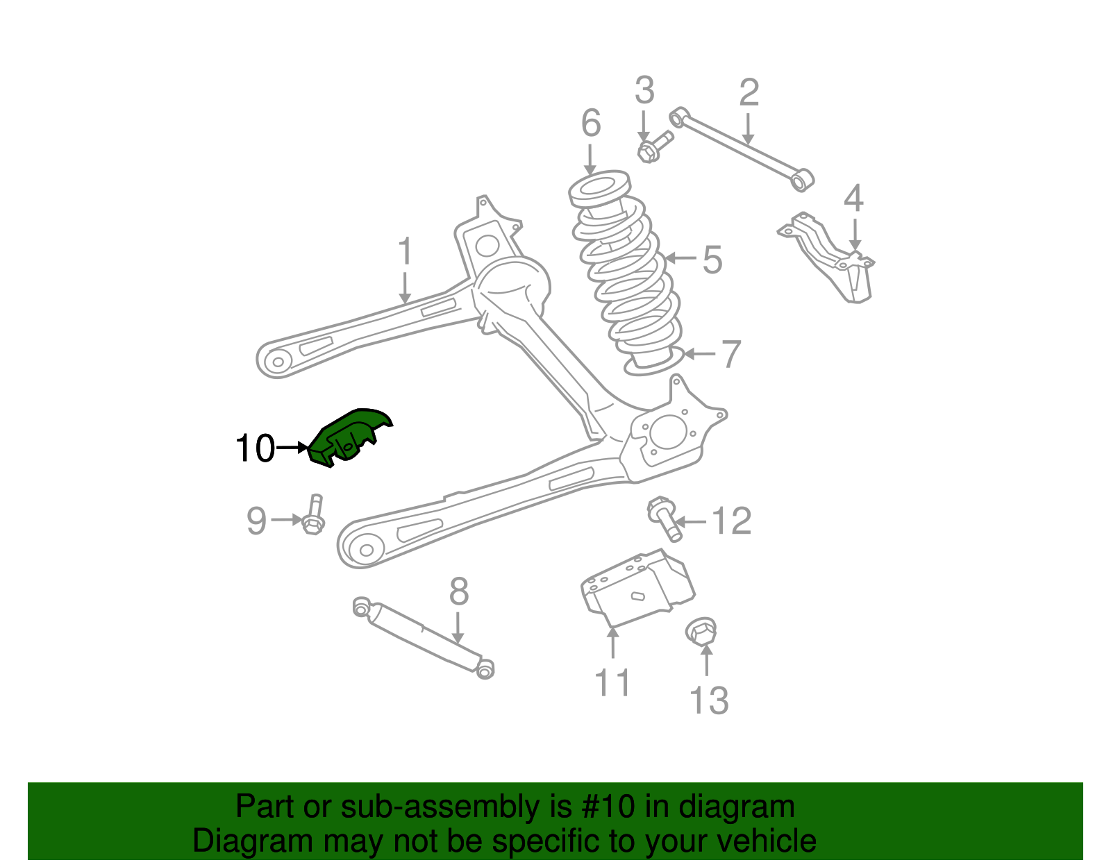 2008-2020 Mopar Shock Mount Bracket 04721663AB | Mopar Parts Canada