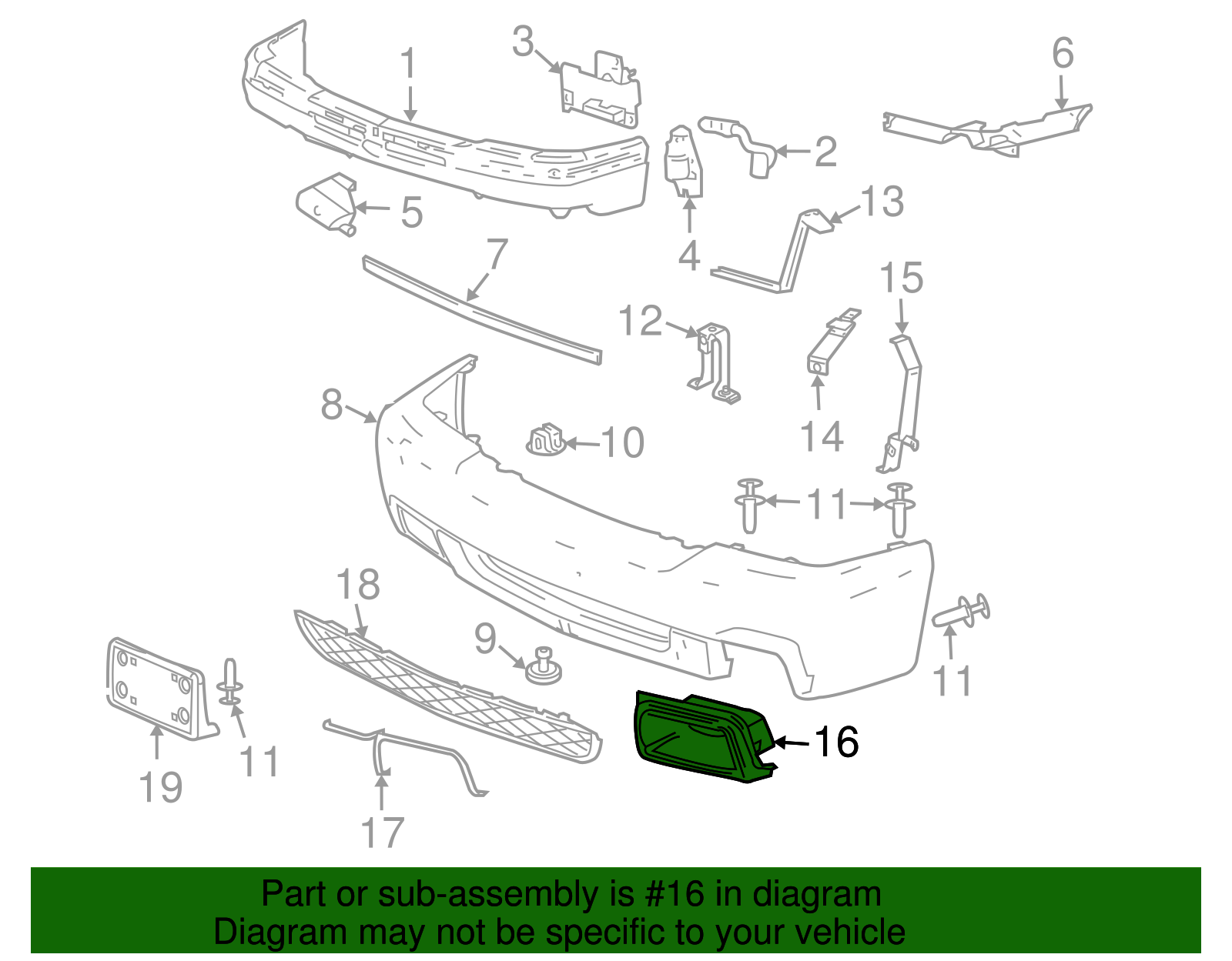 2003-2005 Chevrolet GM 12335766 Passenger Side Front Brake Rotor ...