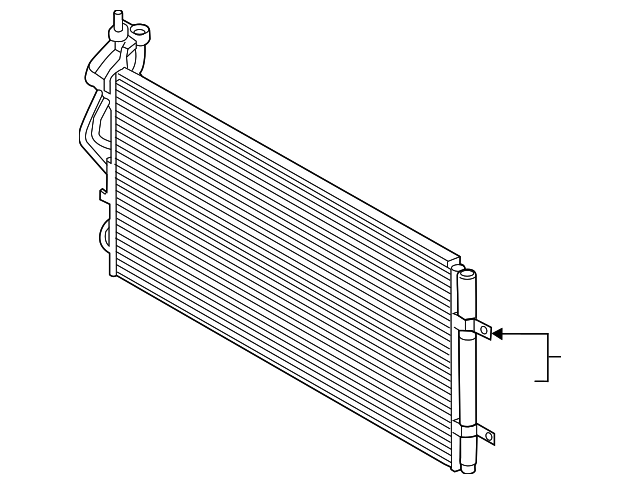 2022-2023 Hyundai Kona Condenser Assembly 97606-J9900 | OEM Parts Online