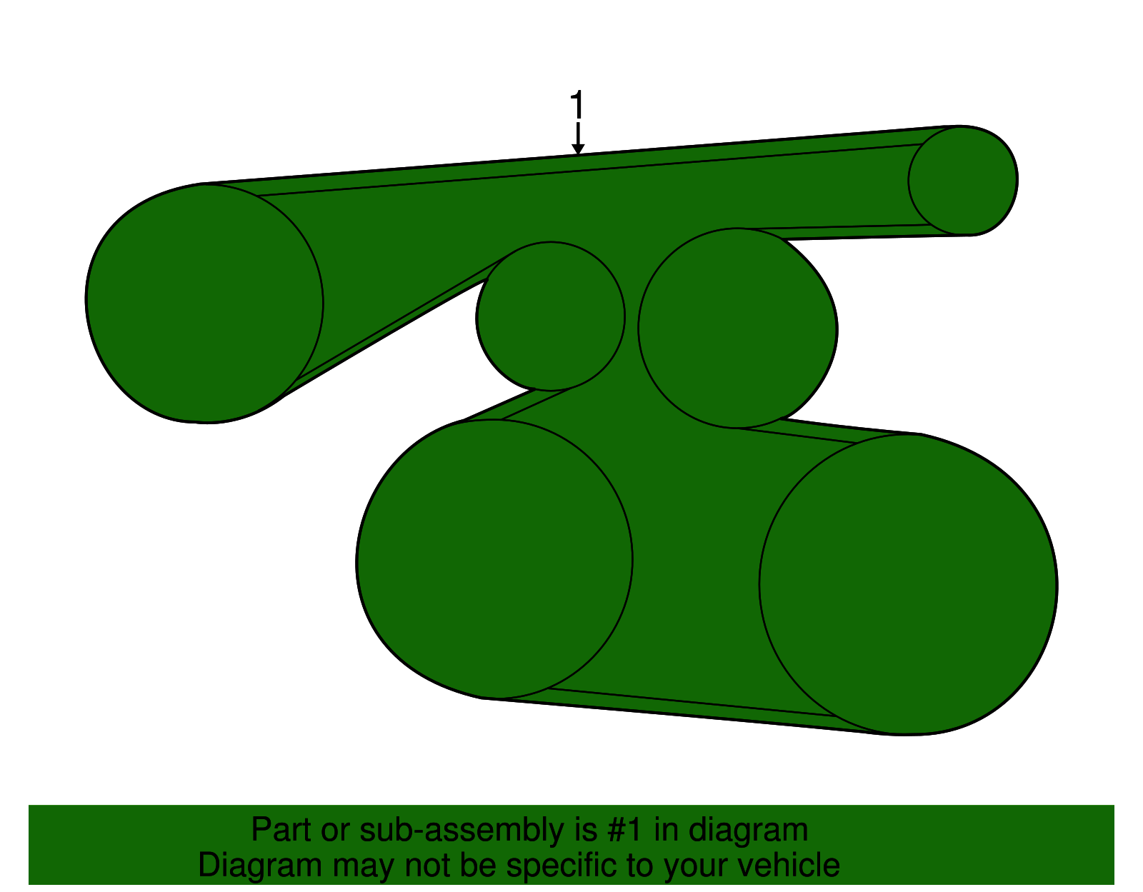 2001-2005 Toyota RAV4 2001-2005 Toyota RAV4 - Serpentine Belt 90916 ...
