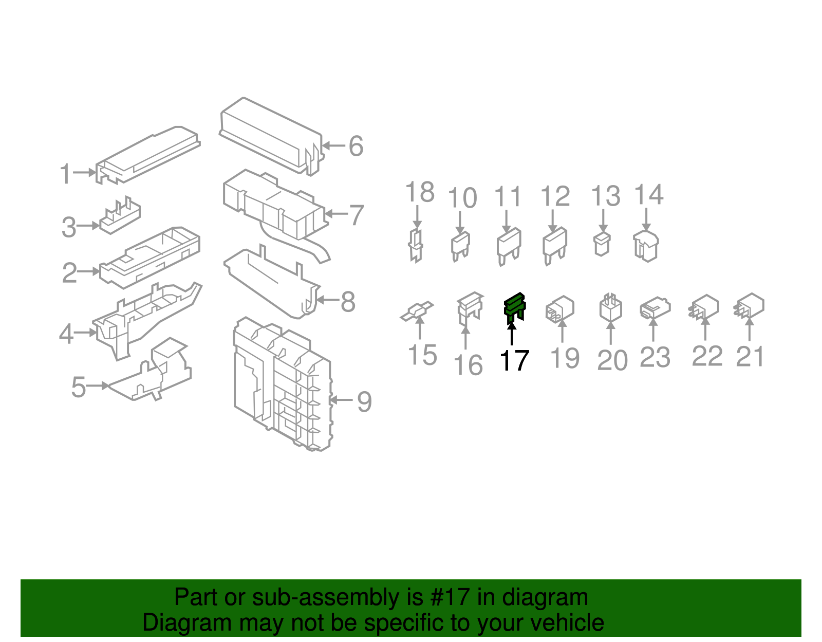 F5TZ-14A604-A - Multi-Purpose Diode 2003-2019 Ford | Ford Parts Direct
