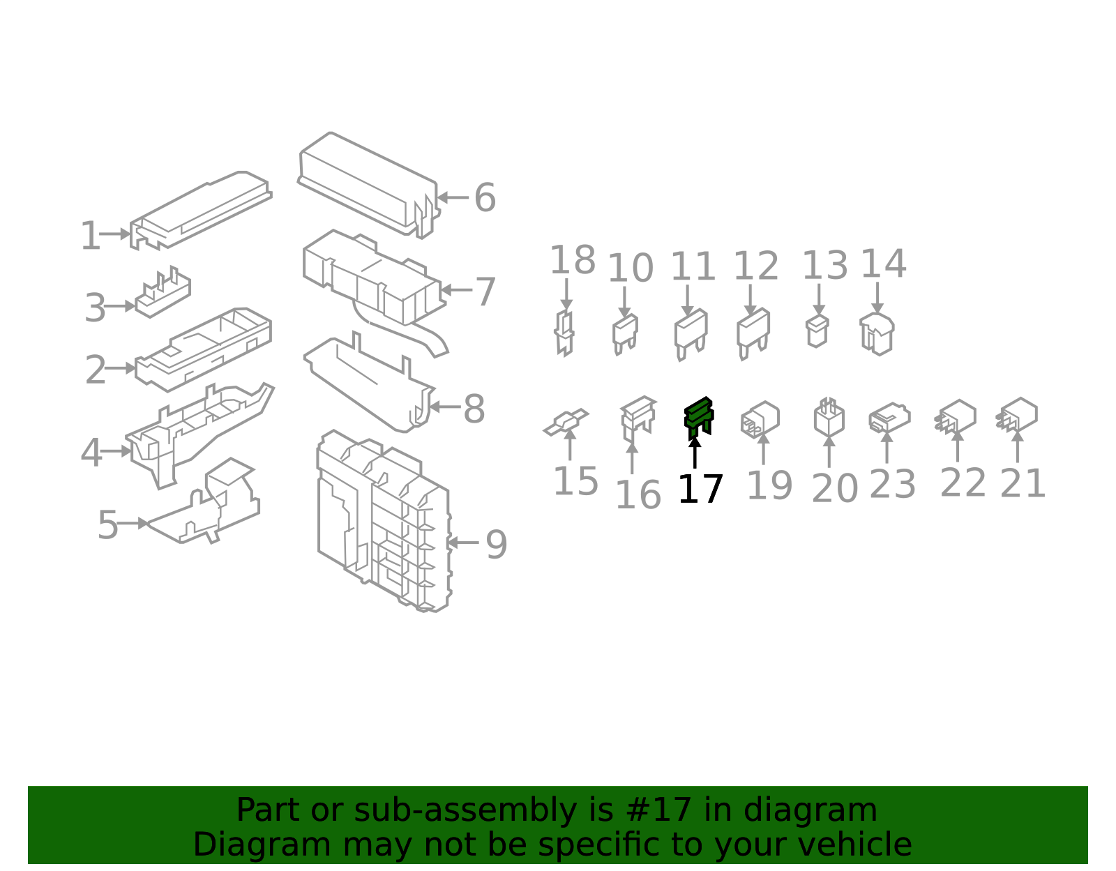 2003-2019 Ford Multi-Purpose Diode F5TZ-14A604-A | FordPartsOnSale.com