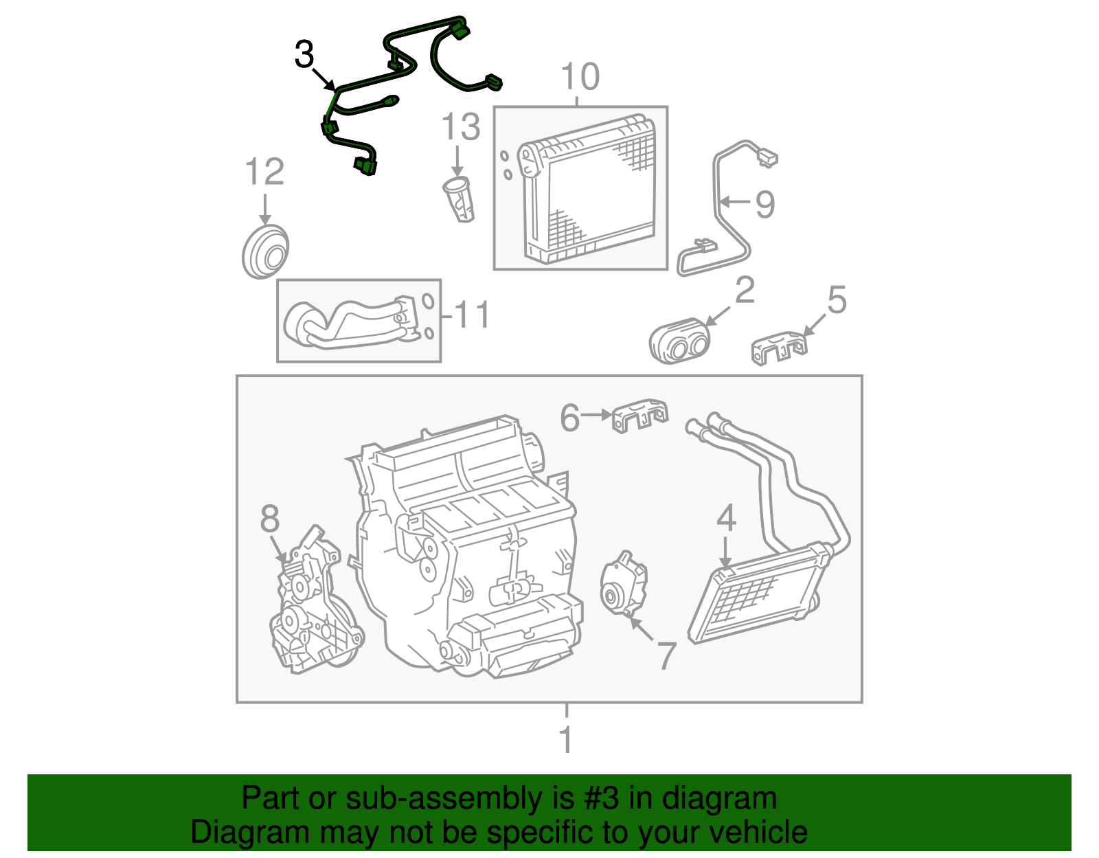 82210-0C010 - Wire Harness - 2007-2013 Toyota Tundra | Nucar Toyota of ...