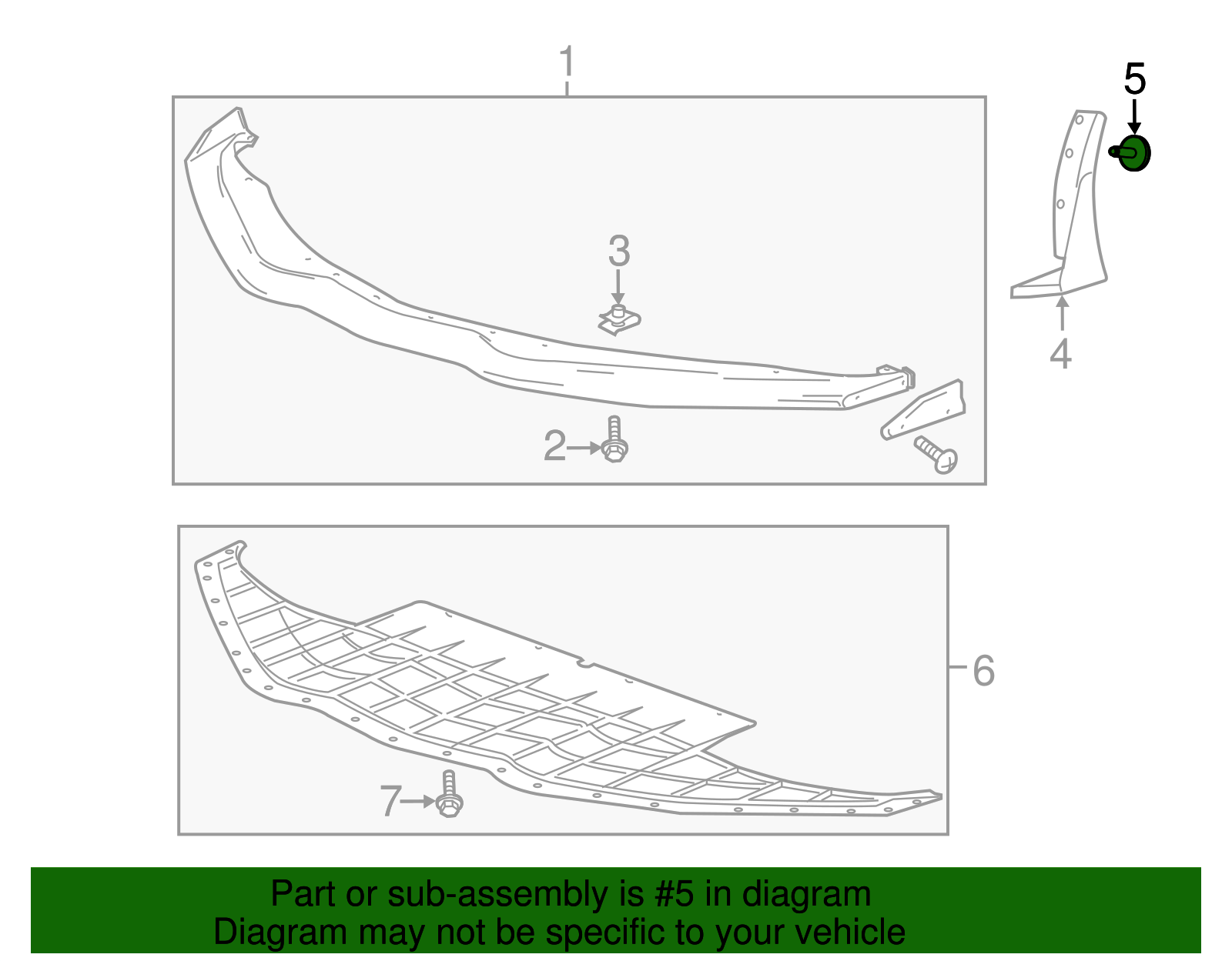2019 Chevrolet Corvette Bolt 11611885 | Courtesy Parts