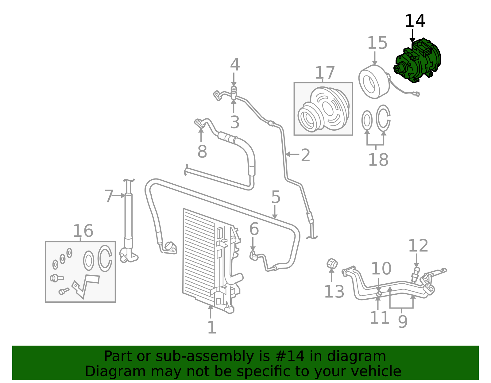 Compressor Assembly 04596492AE | Mopar Parts Canada