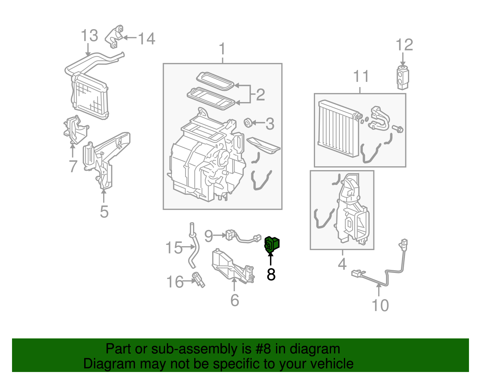 2009-2013 Honda Fit Resistor 79335-TF0-G01 | OEM Parts Online