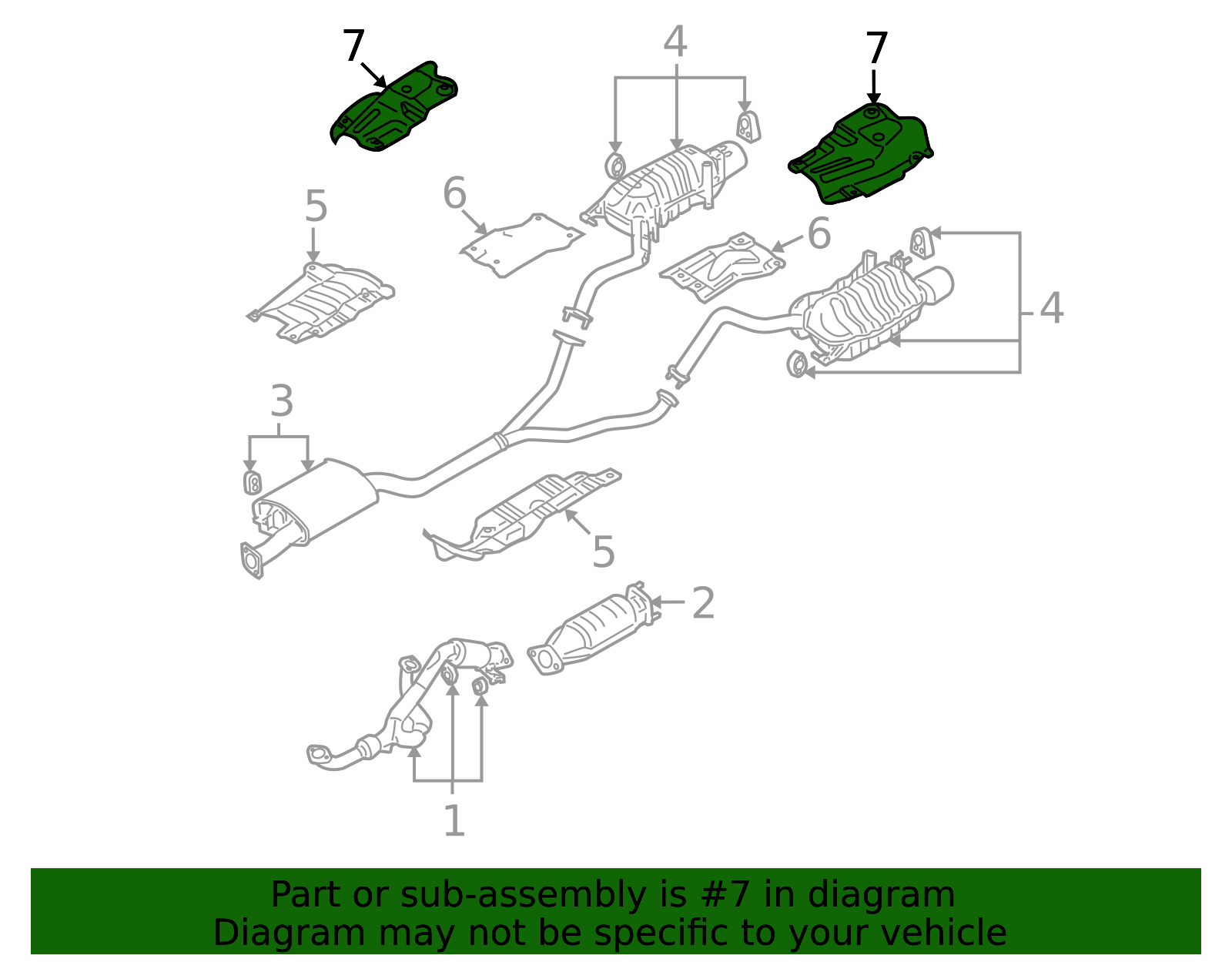 28795-2B000 - Rear Shield - 2007-2009 Hyundai Santa Fe | World OEM ...