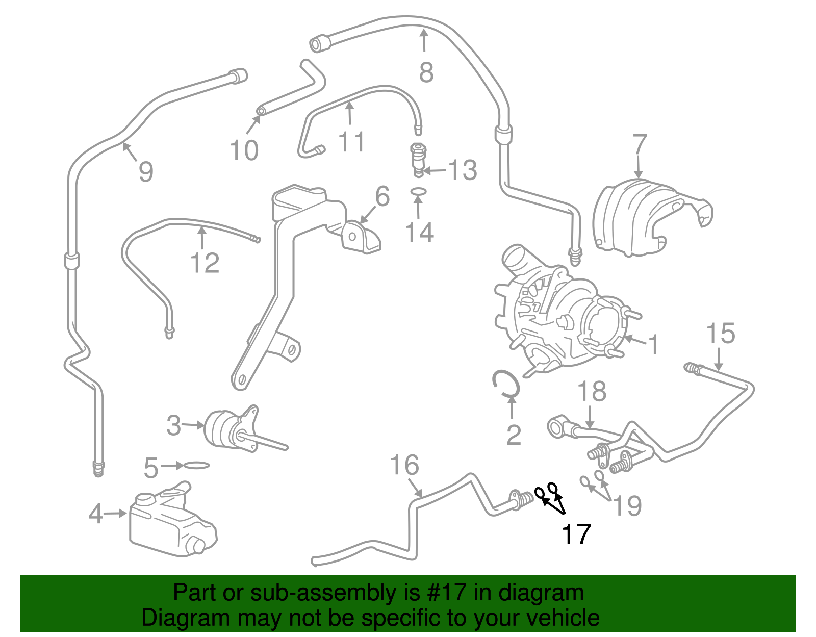 2001-2016 Porsche Turbocharger Oil Line O-Ring 999-701-789-40 | Sunset ...