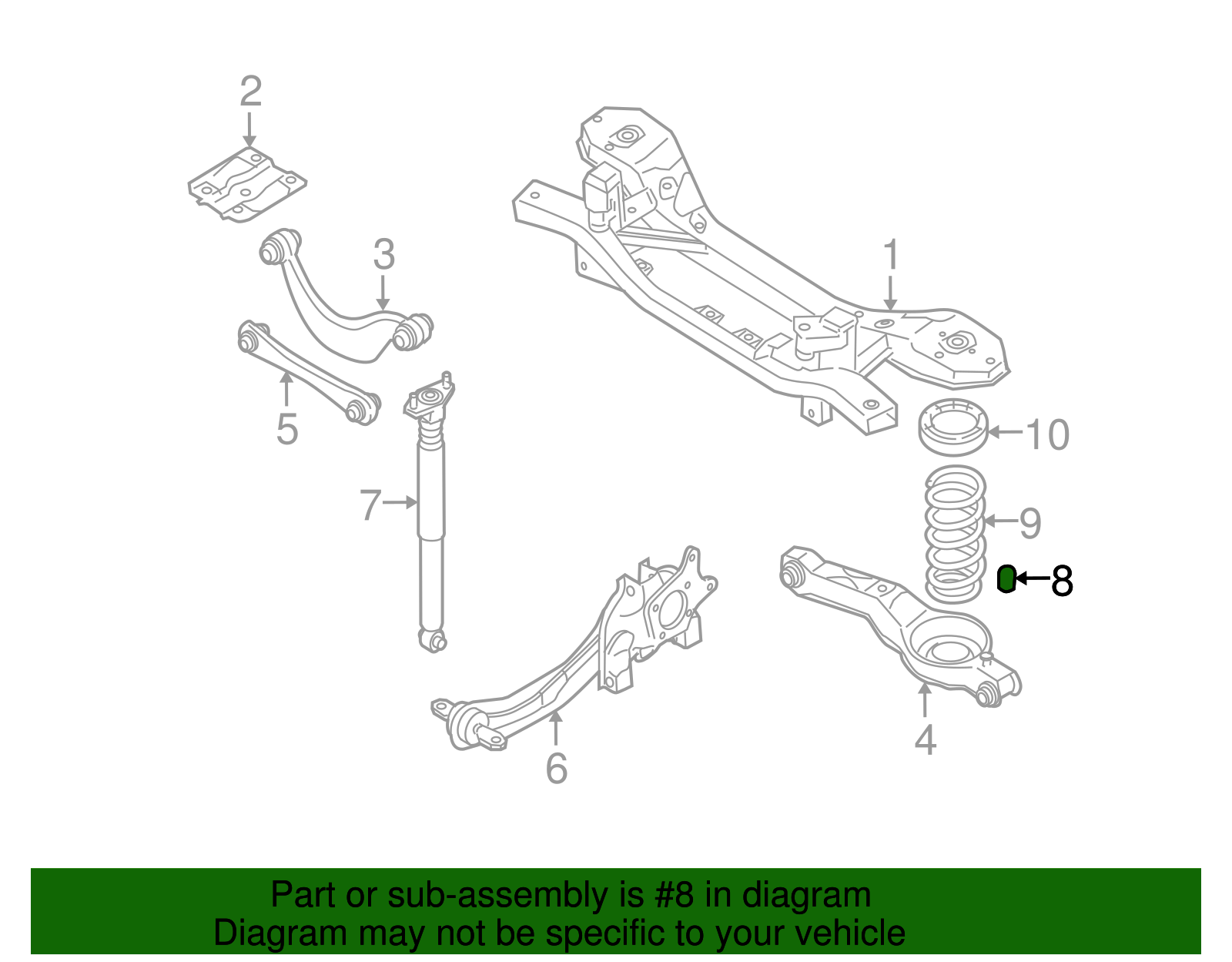 BP4K-28-1B0A - Shock Stopper 2004-2013 Mazda | Mazda-Parts