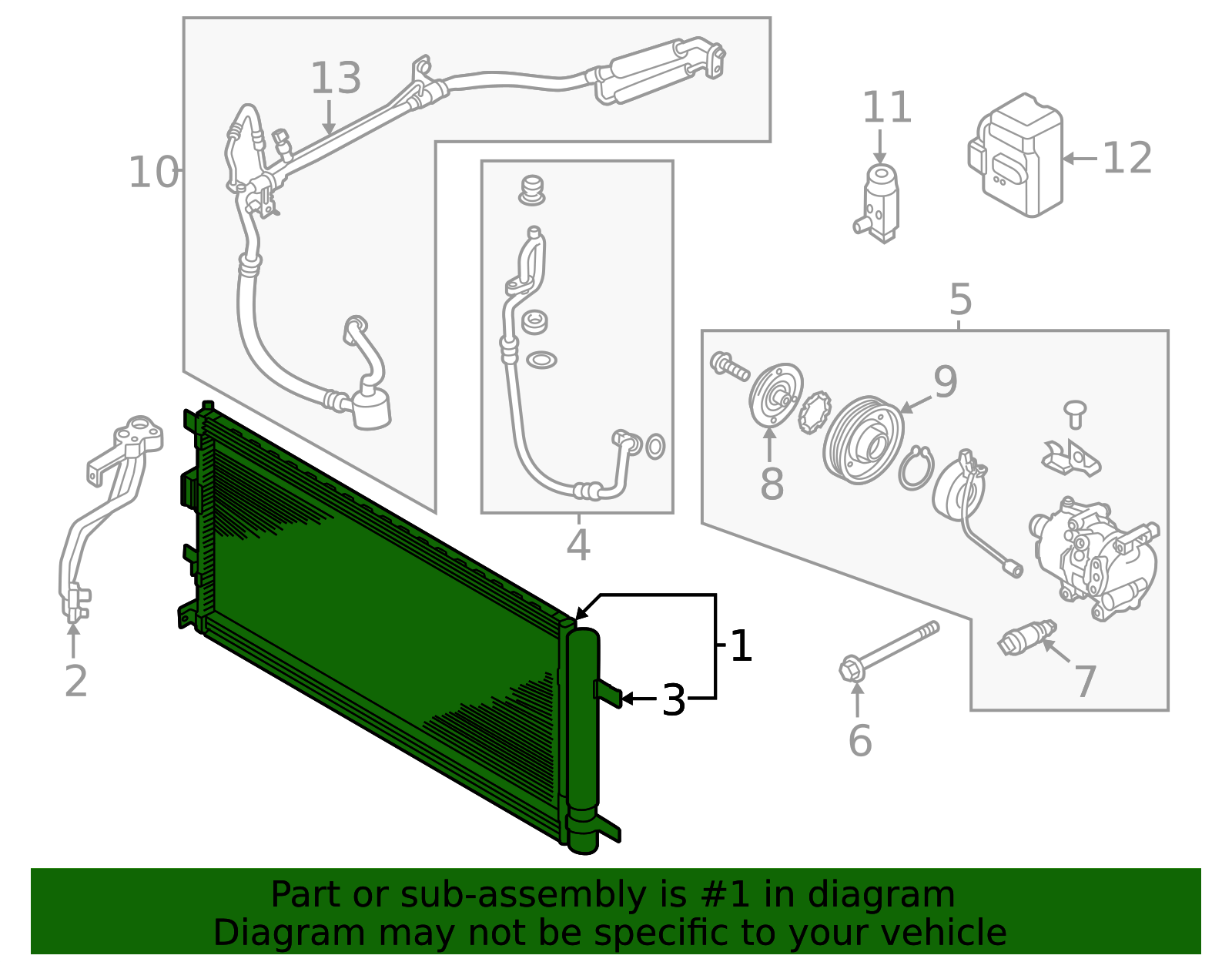 A/C Condenser - OEM Cooling Efficiency for Hot Climates | AutoNation Parts