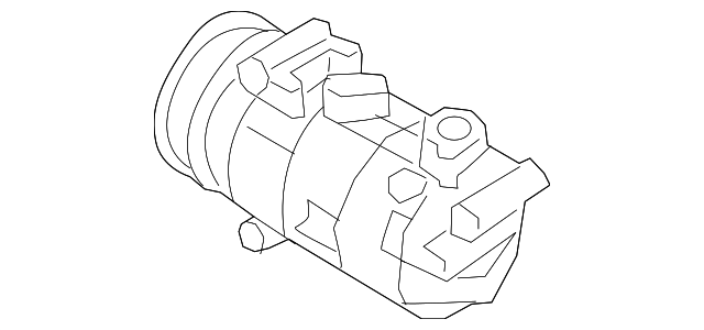 5Q0-820-803-P - A/C Compressor 2019-2024 Audi | Audi OEM Parts Guy