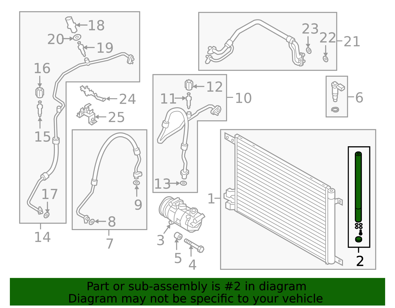 5Q0-298-403-D - High-Quality A/C Receiver Drier for 2017-2025 Audi ...