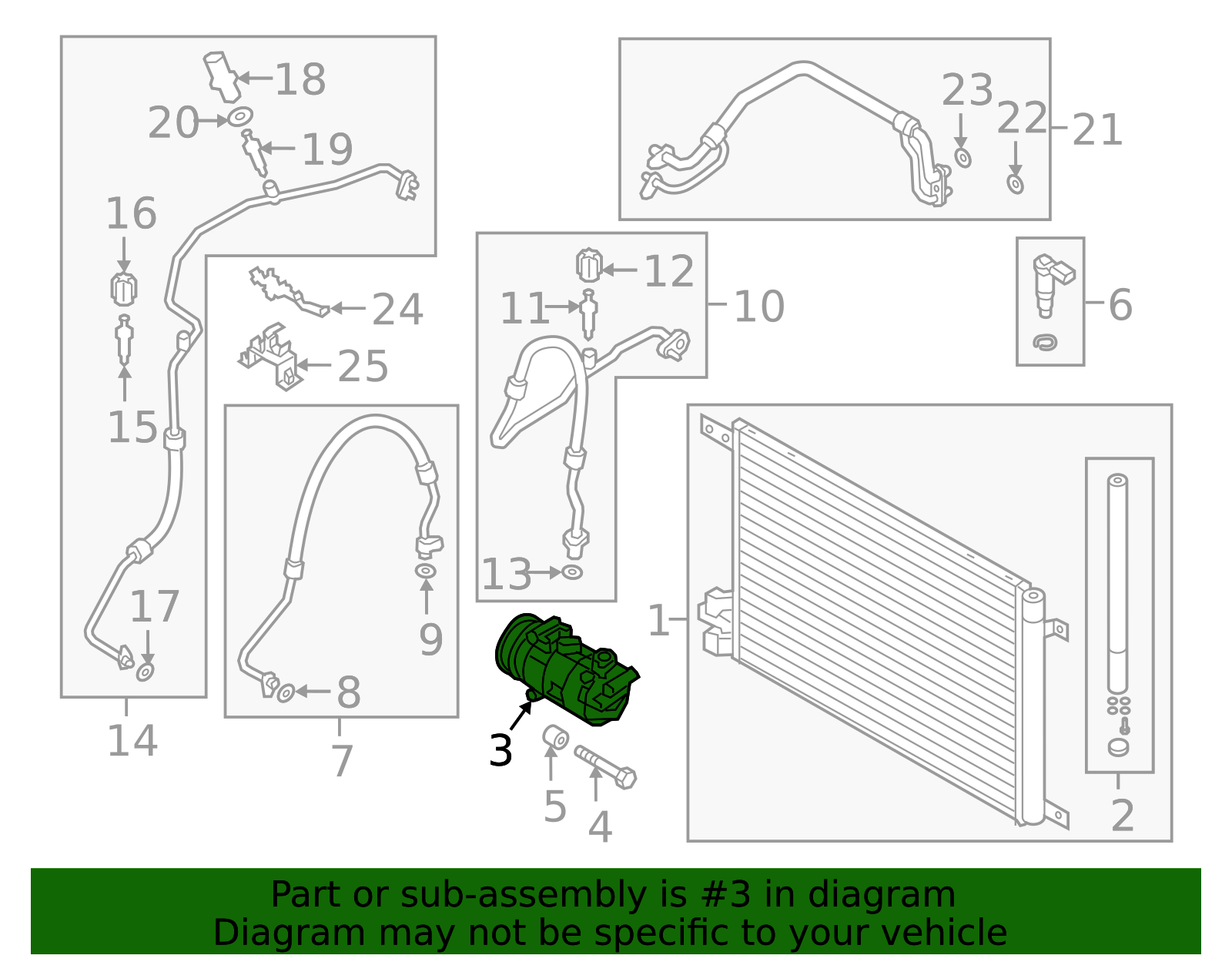 5Q0-820-803-P - A/C Compressor 2019-2024 Audi | Audi OEM Parts Guy