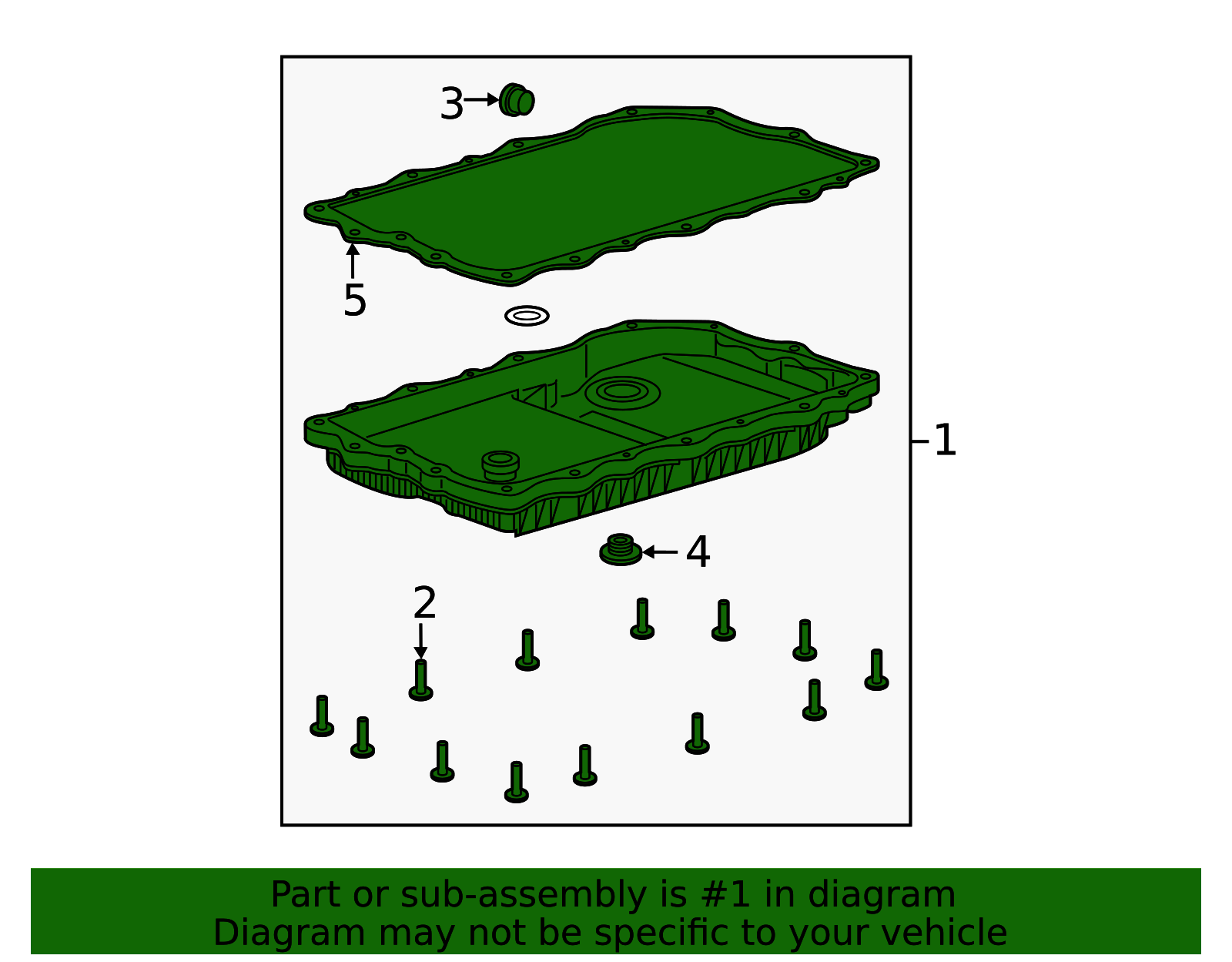 52854834AB - OEM Transmission Oil Pan And Filter For 2013-2025 Mopar ...