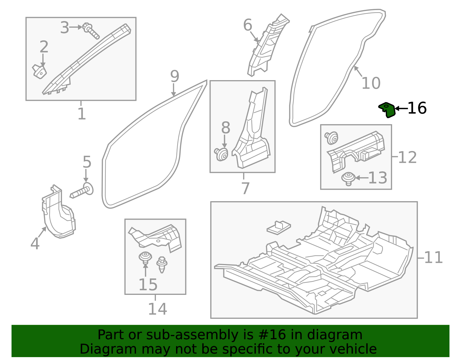 84205-SNA-A01ZF - Rear Sill Plate Cap 2012 Honda Civic | Honda Parts Online