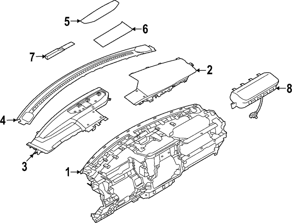 2022-2024 Ford F-150 Lightning Top Cover NL1Z-78044D70-BF | Ford OEM ...