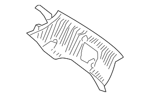39890261 - Rear Pillar Trim - 2003-2006 Volvo XC90 | Volvo OEM Parts Direct