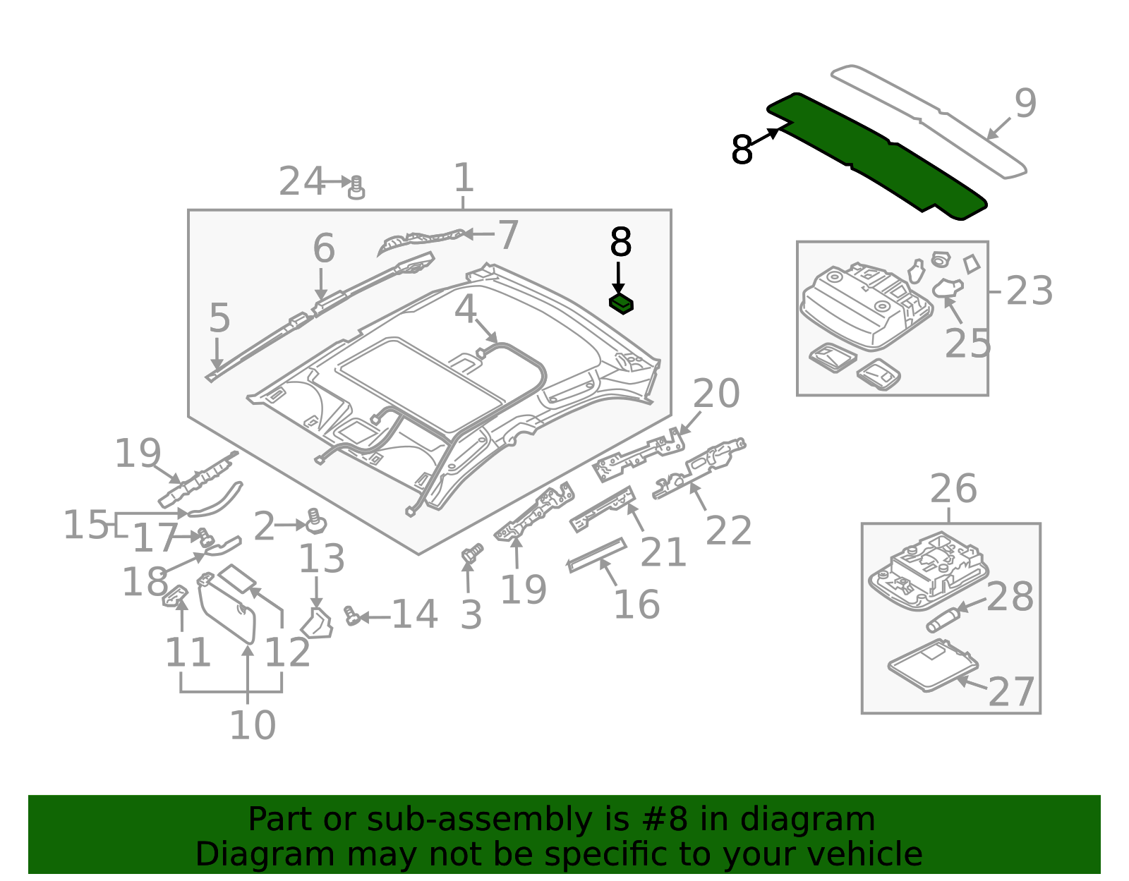 85305-2F900 - Insulator 2005-2007 Kia Spectra5 | Kia.Parts Store