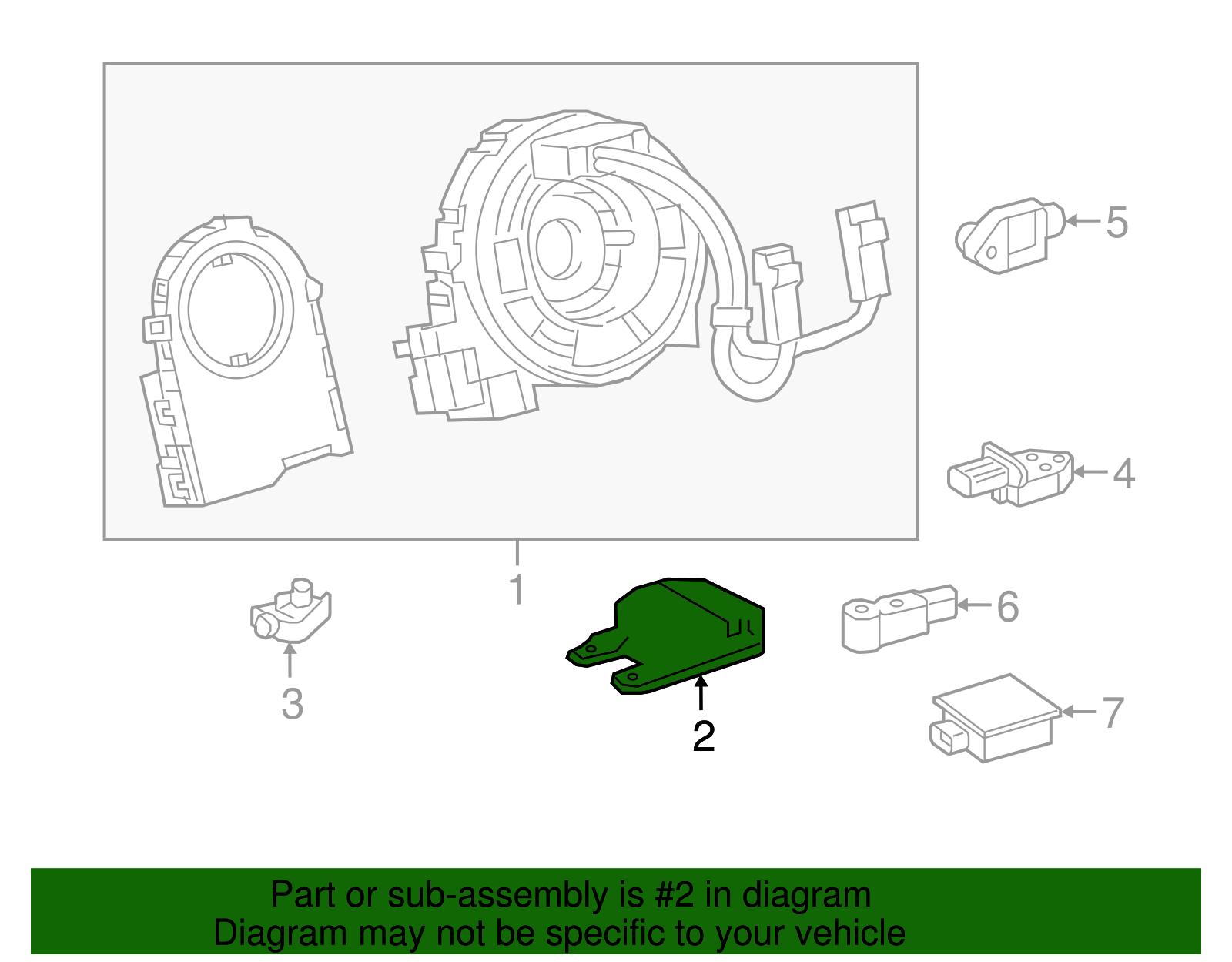 2020-2023 Toyota Tacoma Sdm Module 89170-04700 | Toyota Parts Center