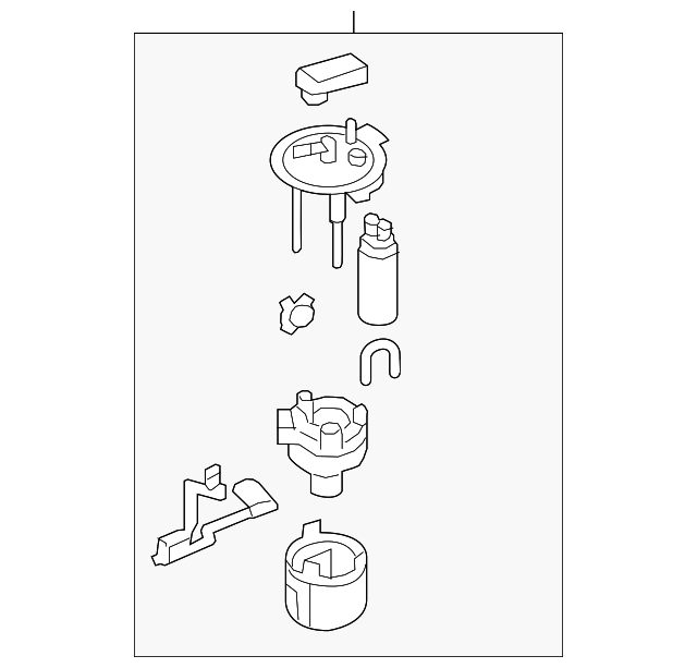31110-4Z500 - Fuel Pump 2013-2015 Kia Sorento | Kia.Parts Store