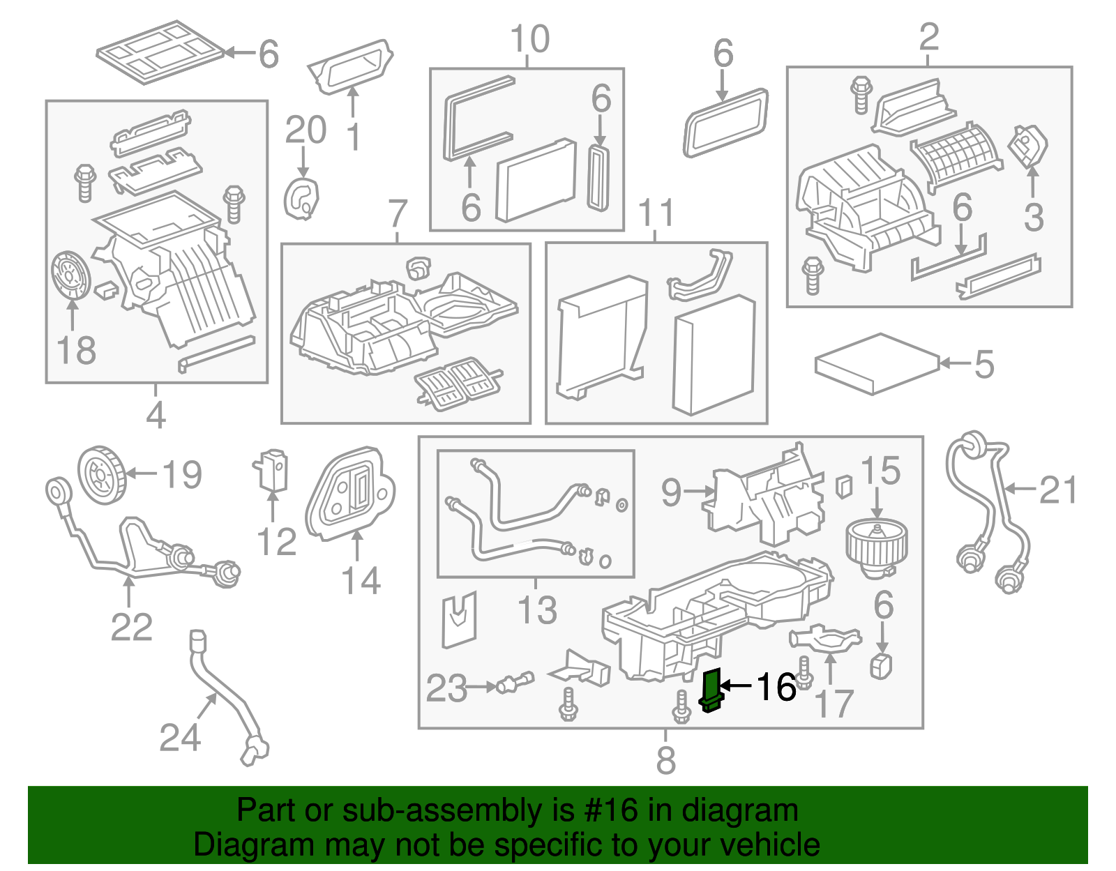 2012-2022 Chevrolet Heating and Air Conditioning Blower Motor Control ...