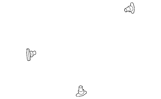 91568-TR0-003 - Door Weather-Strip Clip 2012-2025 Honda | Honda Parts ...