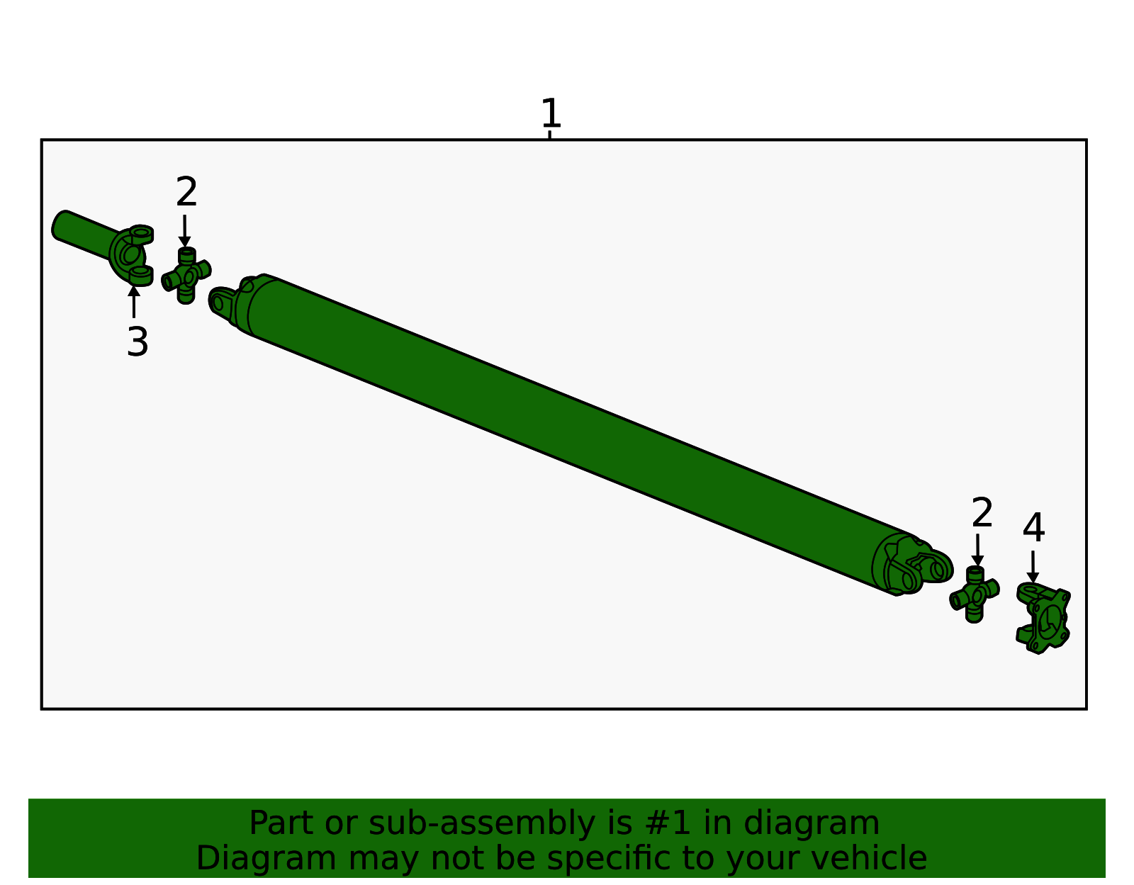2020-2024 GM Drive Shaft 84922960 | TascaParts.com