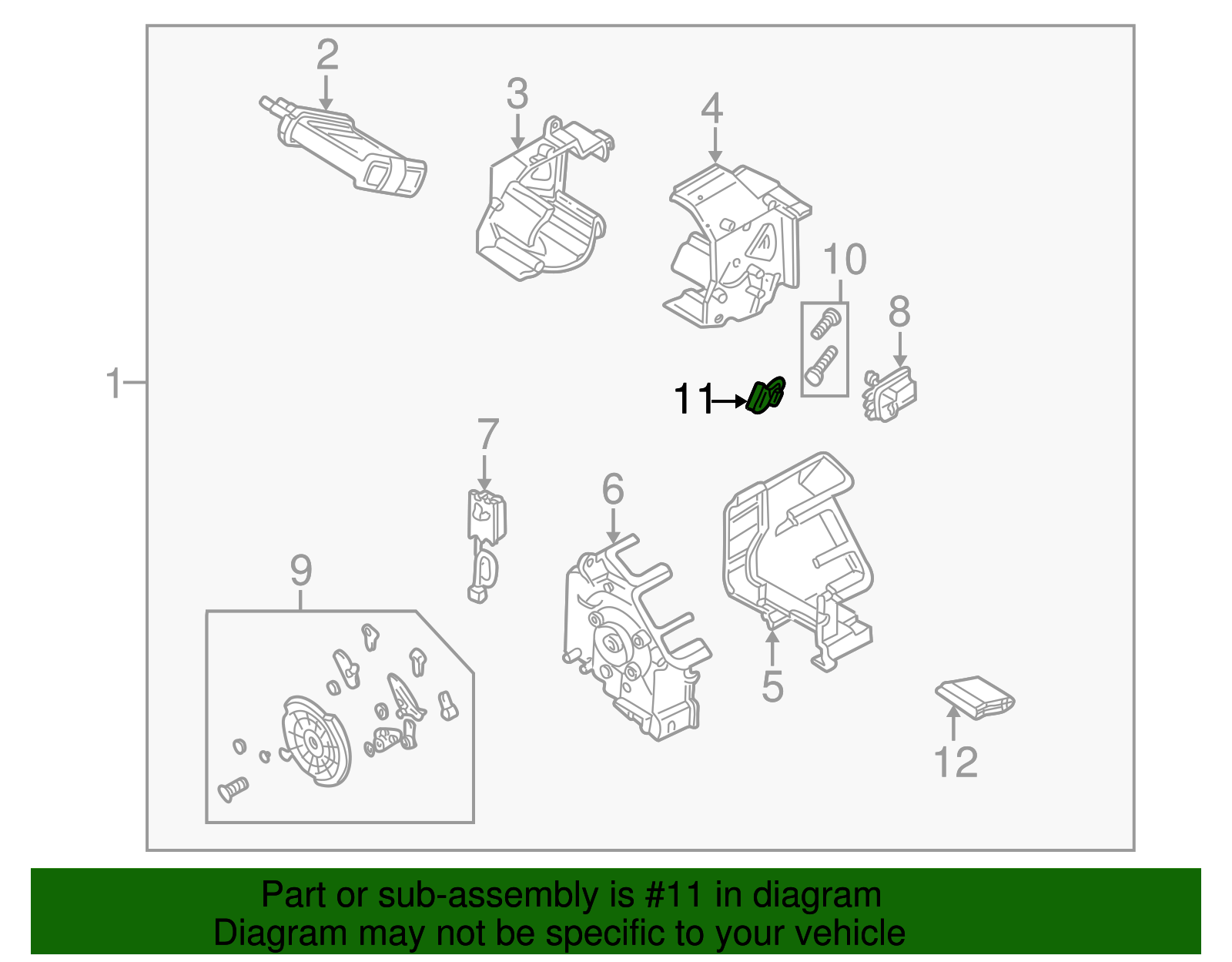 D112-61-762 - Temp Sensor - 1992-2001 Mazda | Mazda OEM Parts Outlet