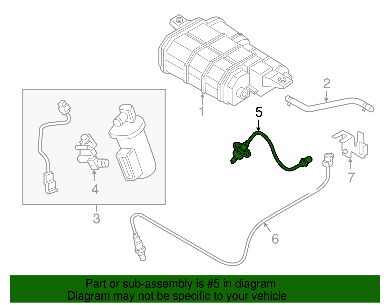 Genuine Oxygen Sensor for 2015-2020 Hyundai | Part# 39210-2GAA0 ...