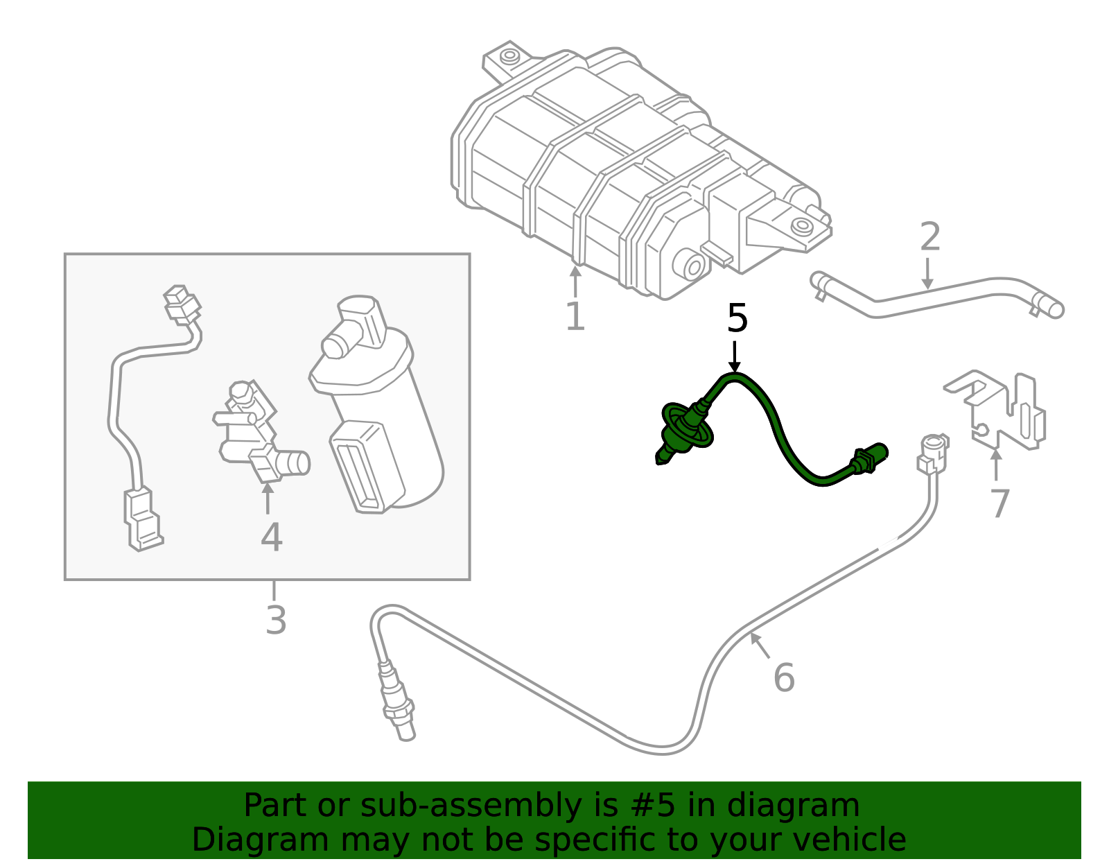 2015-2020 Hyundai Oxygen Sensor 39210-2GAA0 | QuirkParts