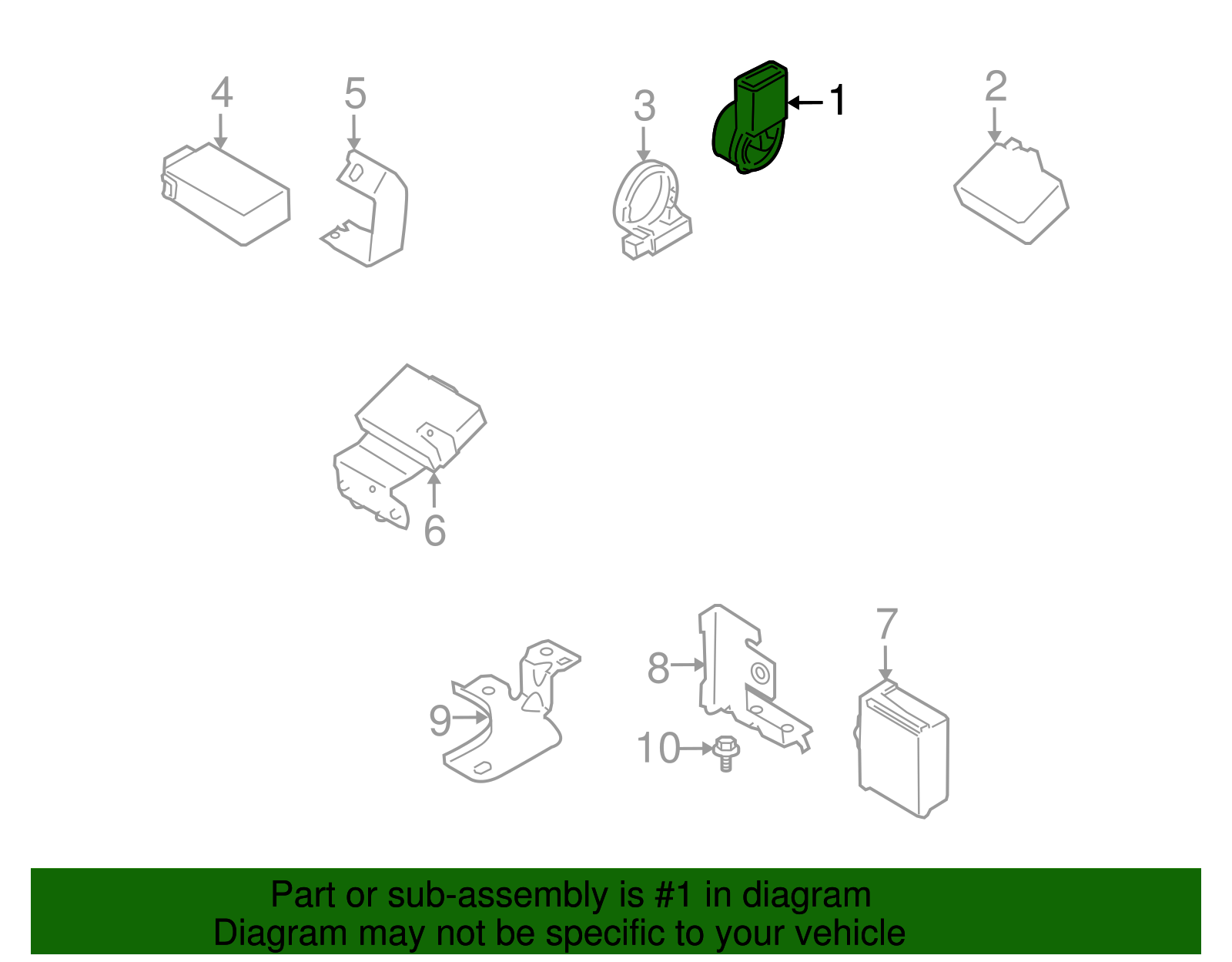 2004-2015 Mazda Ignition Switch BP4K-66-151B | TascaParts.com
