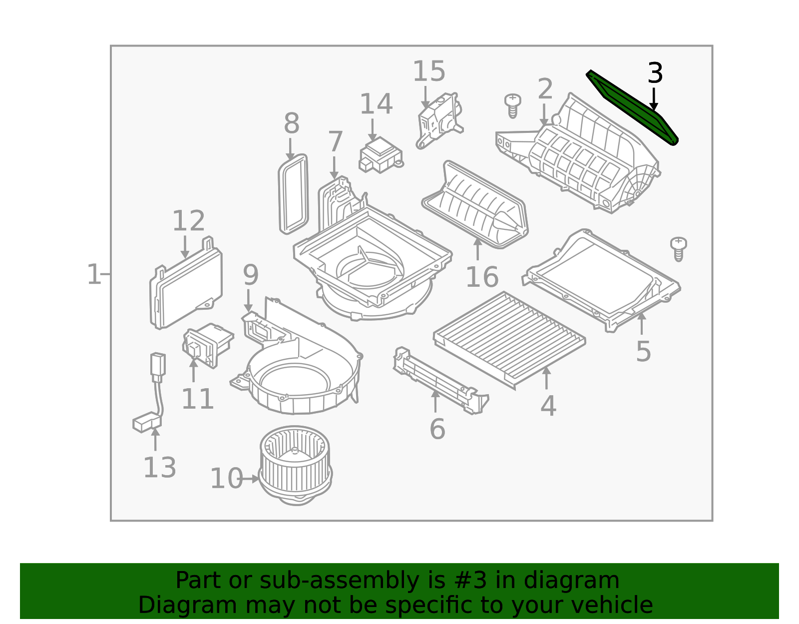 2009-2016 Hyundai Inlet Case Seal 97127-3M000 | MotorMotor