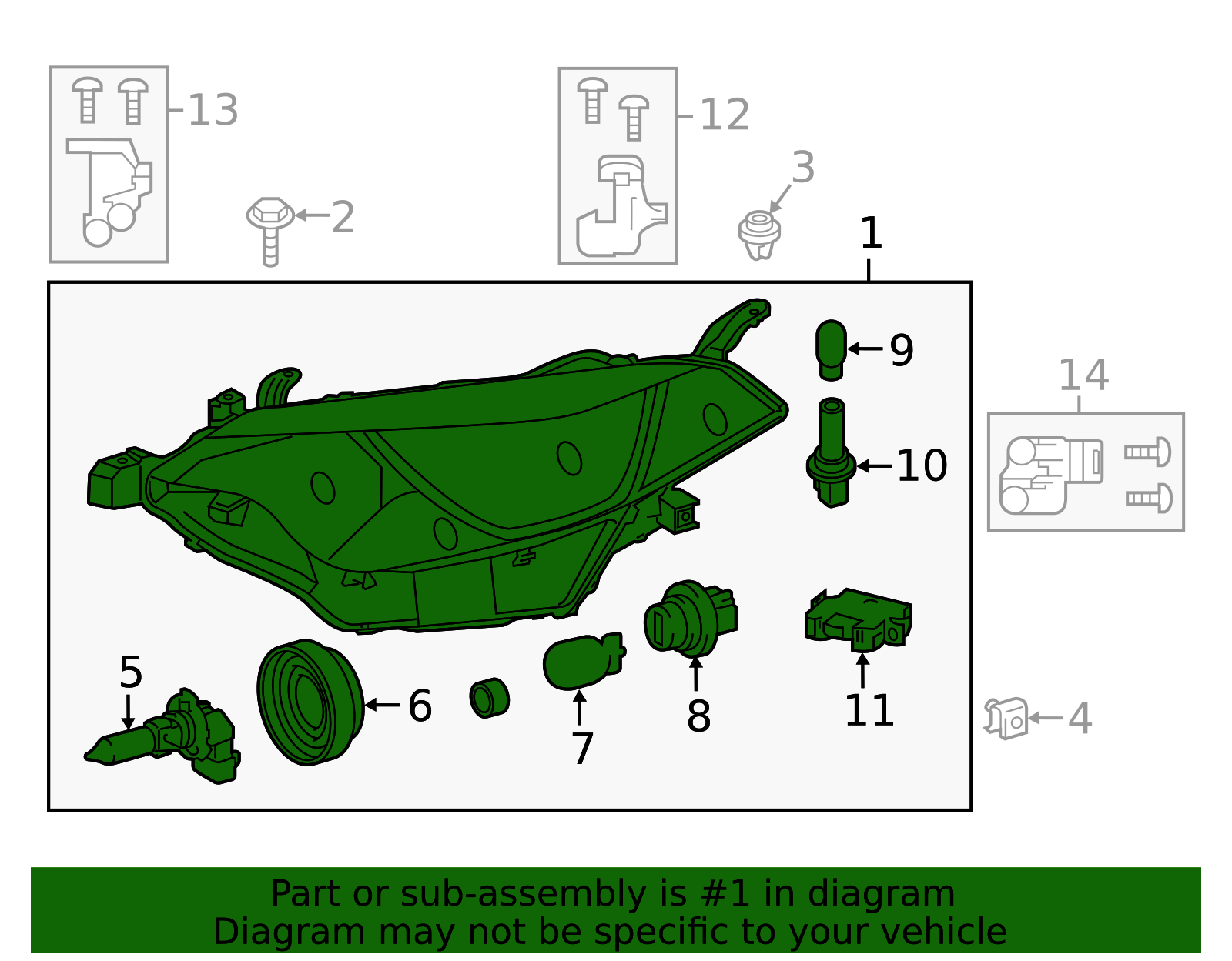Headlight Assembly 81150-02E60 - Bright, OEM Factory Beam | AutoNation ...