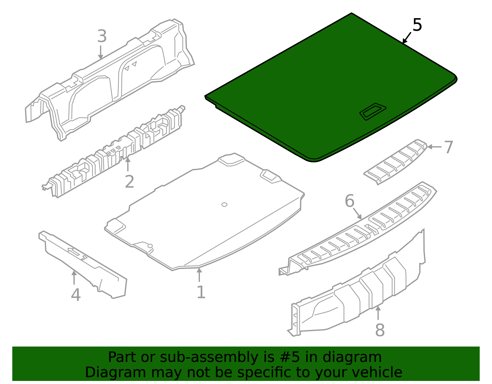 51477423252 - 2018-2023 BMW X2 Floor Cover (51-47-7-423-252) | BMW of ...